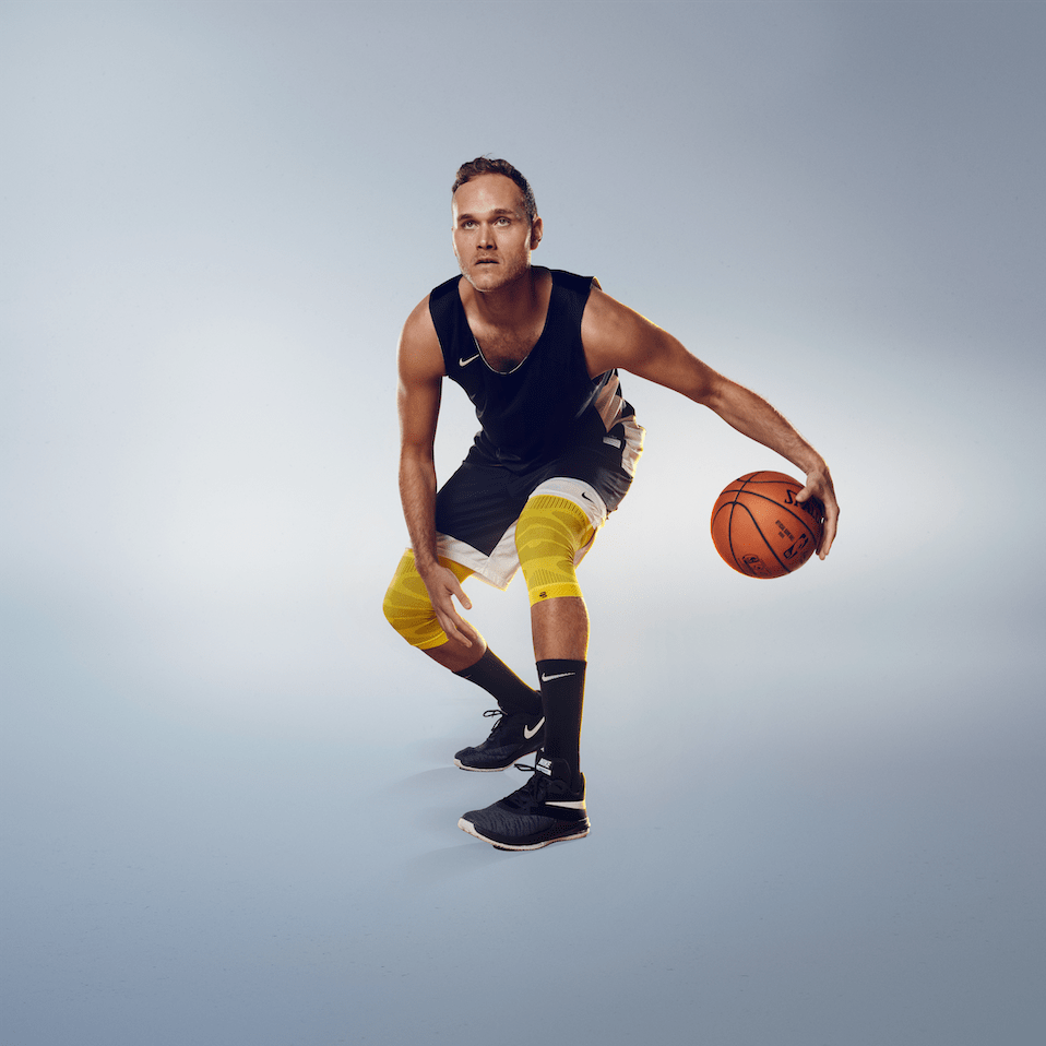 NBA Sports Compression Knee Sleeve | Basketball Knee Support ...